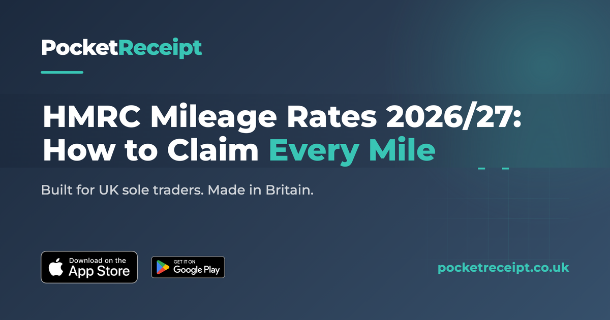 HMRC Mileage Rates 2026/27 — Claim Every Mile (Cars, Vans, Bikes)